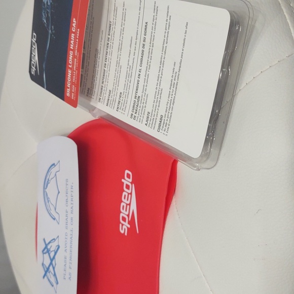 Speedo | Other | Speedo Swimming Pool Ocean Cap One Size Silicone Hot ...